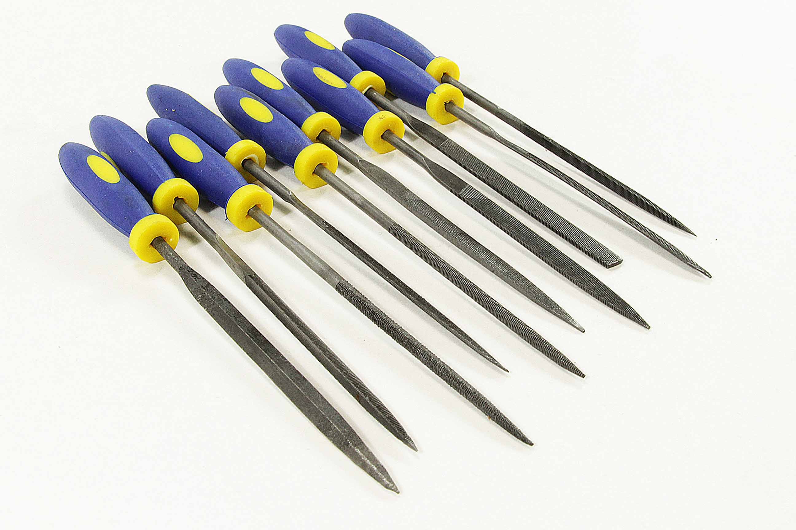 FEILEN SCHLÜSSELFEILEN 10 ST. FLACHFEILEN HALBRUNDFEILEN WARE | eBay